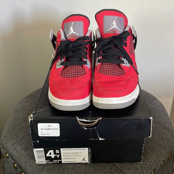 Jordan | Shoes | Air Jordan Retro Fire Red 4s | Poshmark